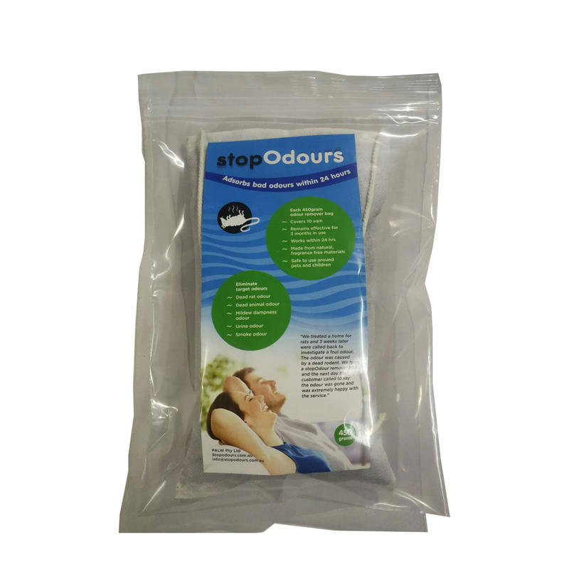 Odour remover bags (dead rodents, dampness, pet odours, smoke) – Pest ...